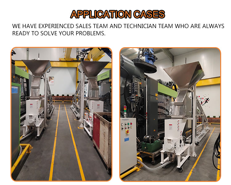 Medium speed plastic crusher