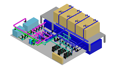 How to design central chiller system And Select the system?