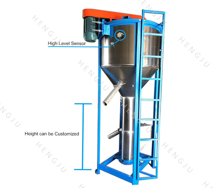 Plastic mixer large vertical blender