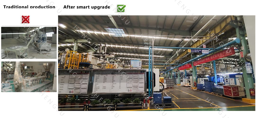 Central Conveying System Realize Intelligent Automation in Plastic Factory