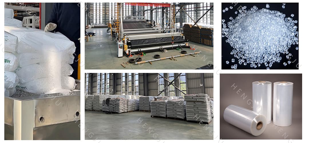 Automatic unpacking machine helps the automatic production of the film ...