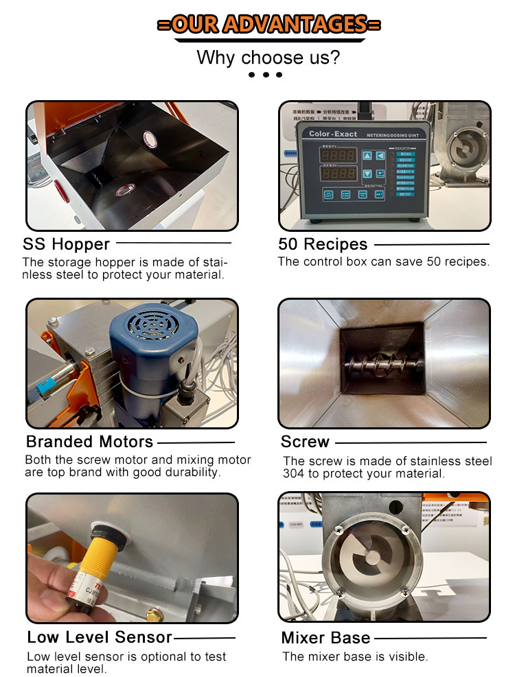 Used for plastic manufacturingsingle-Pot Volumetric Doser