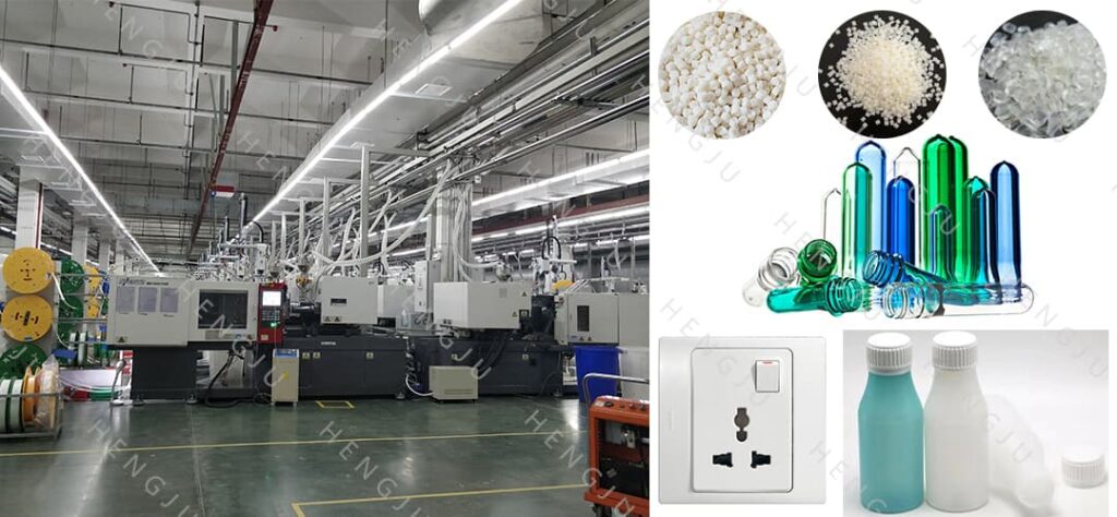 Central feeding system improves plastic yellowing problem