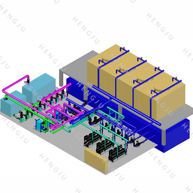 Central chiller system planning and design
