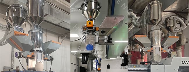 Application of volumetric doser in plastic industry