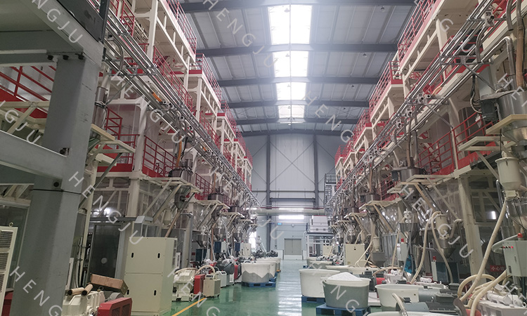 Central conveying system helps BOPP film production