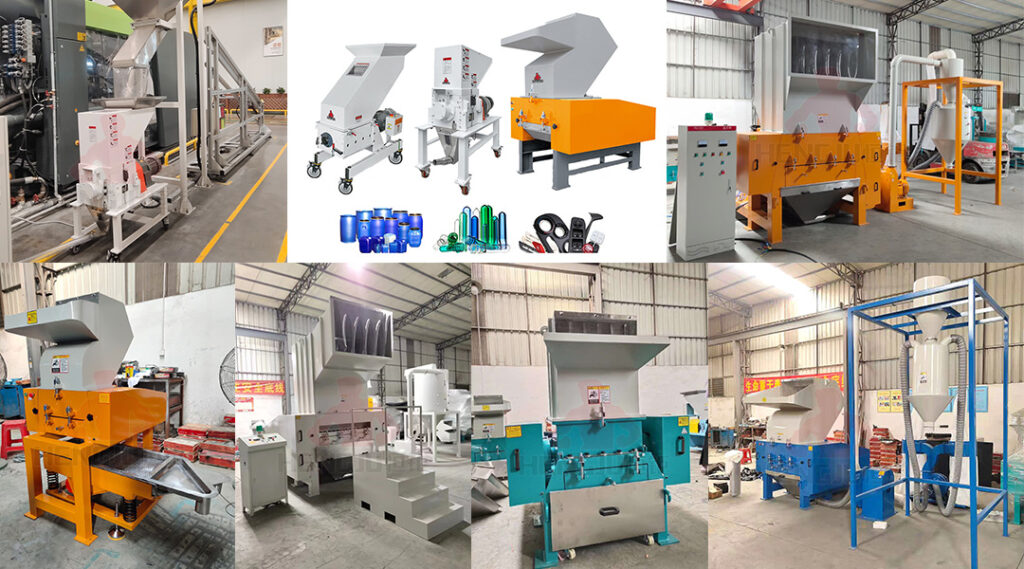 Common plastic crusher models and their characteristics