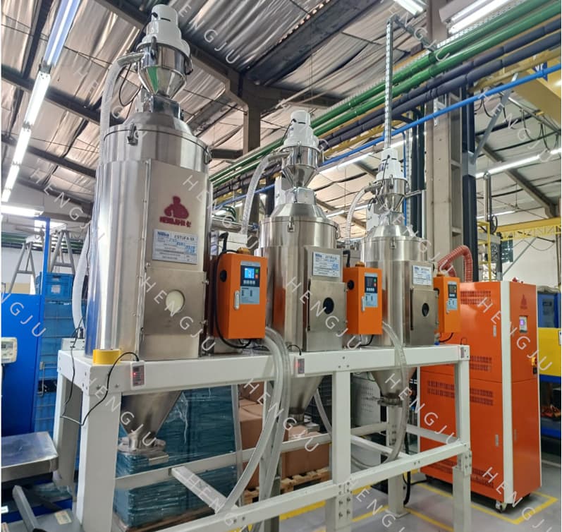 dehumidifying drying - plastic raw material granules